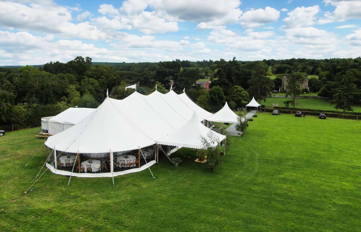 Traditional Pole Marquee Hire – Show Systems Marquees